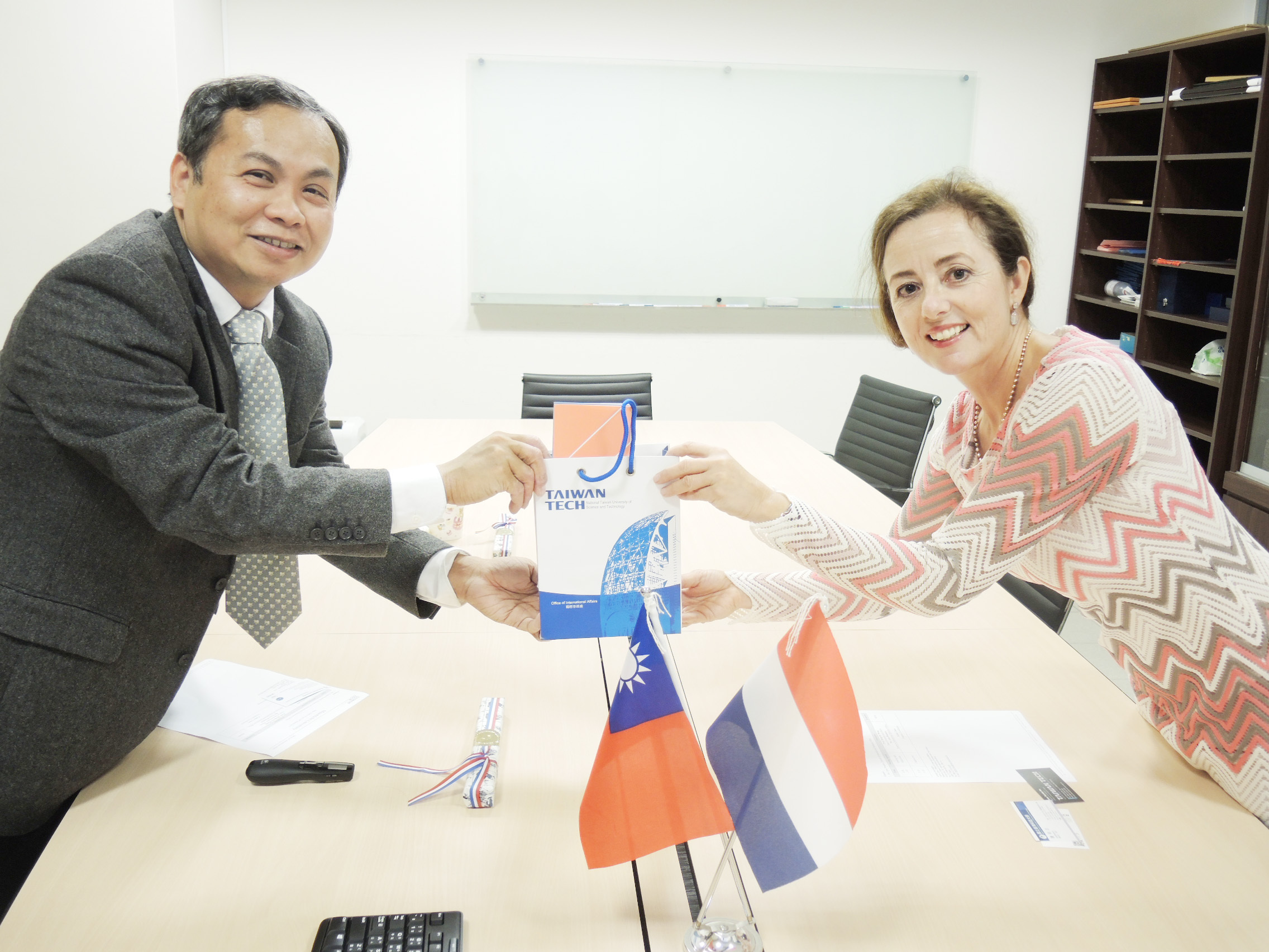 荷蘭Maastricht University蒞校訪問 - 國立臺灣科技大學 國際事務處