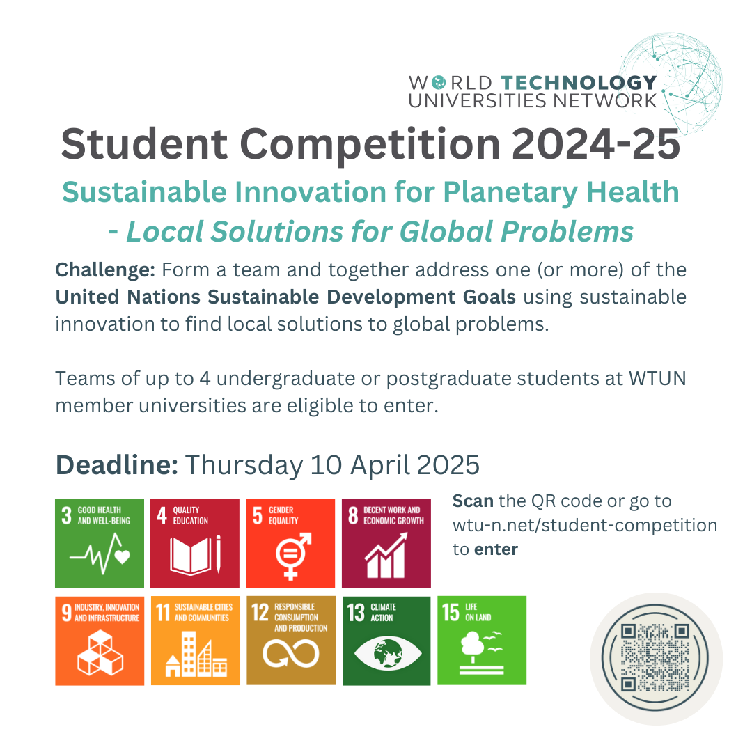 【Forwarded Message】2024-25 WTUN Student Competition is now live ...