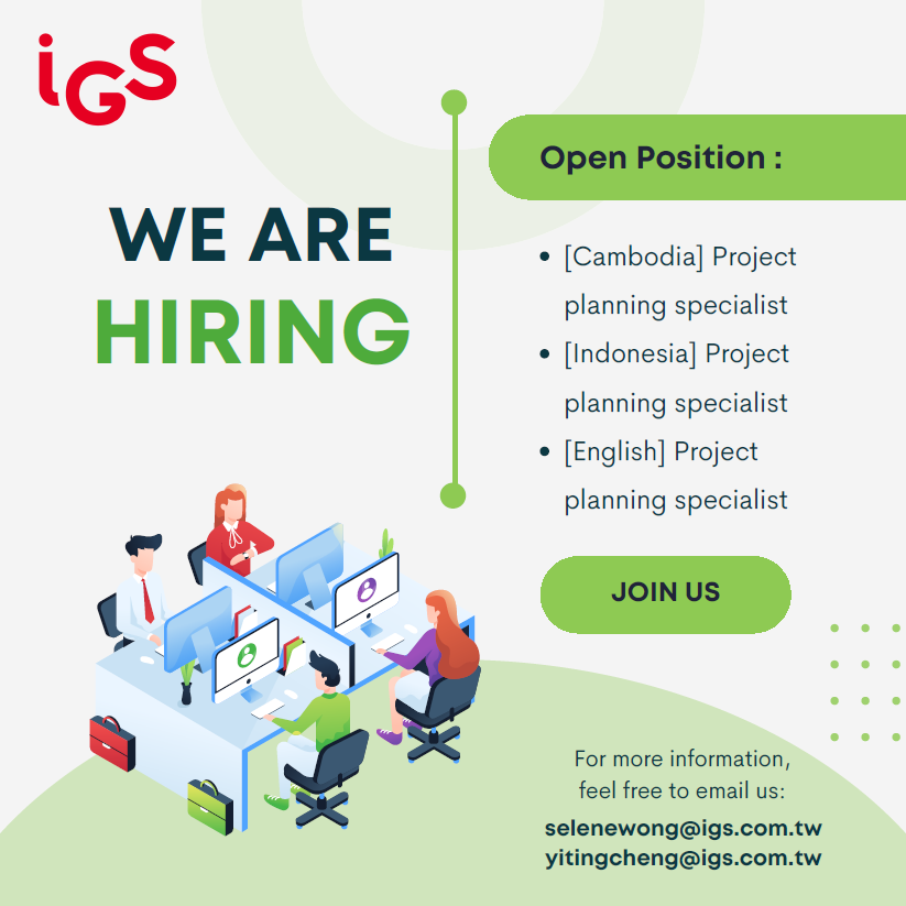 【Forwarded Message】IGS is hiring ！ - Office of International Affairs ...